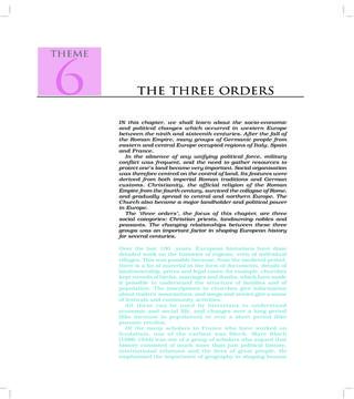 NCERT Book Class 11 History Chapter 6 The Three Orders