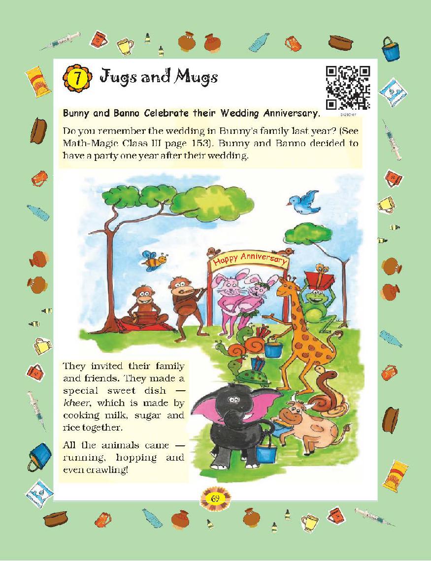 NCERT Book Class 4 Maths Chapter 7 Jugs And Mugs