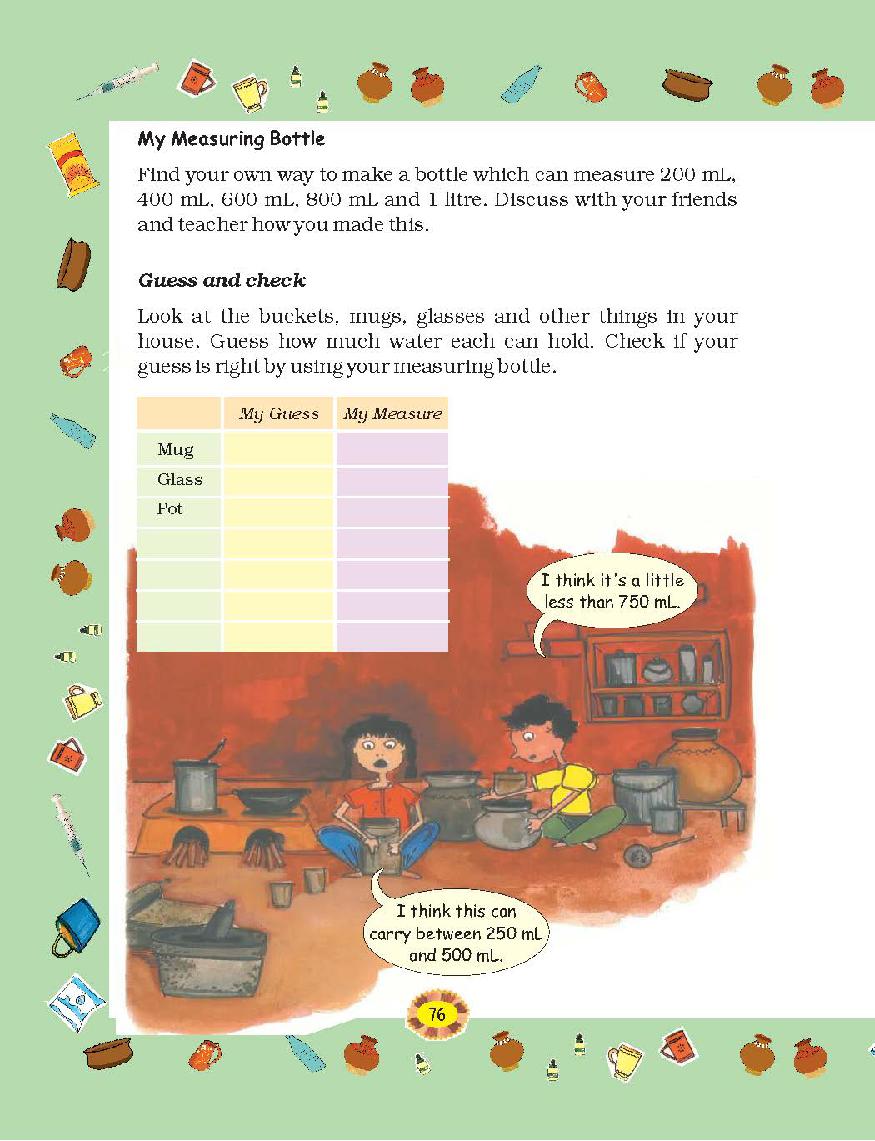 NCERT Book Class 4 Maths Chapter 7 Jugs And Mugs AglaSem Schools NCERT Book Class 4 Maths Chapter 7 Jugs And Mugs AglaSem Schools