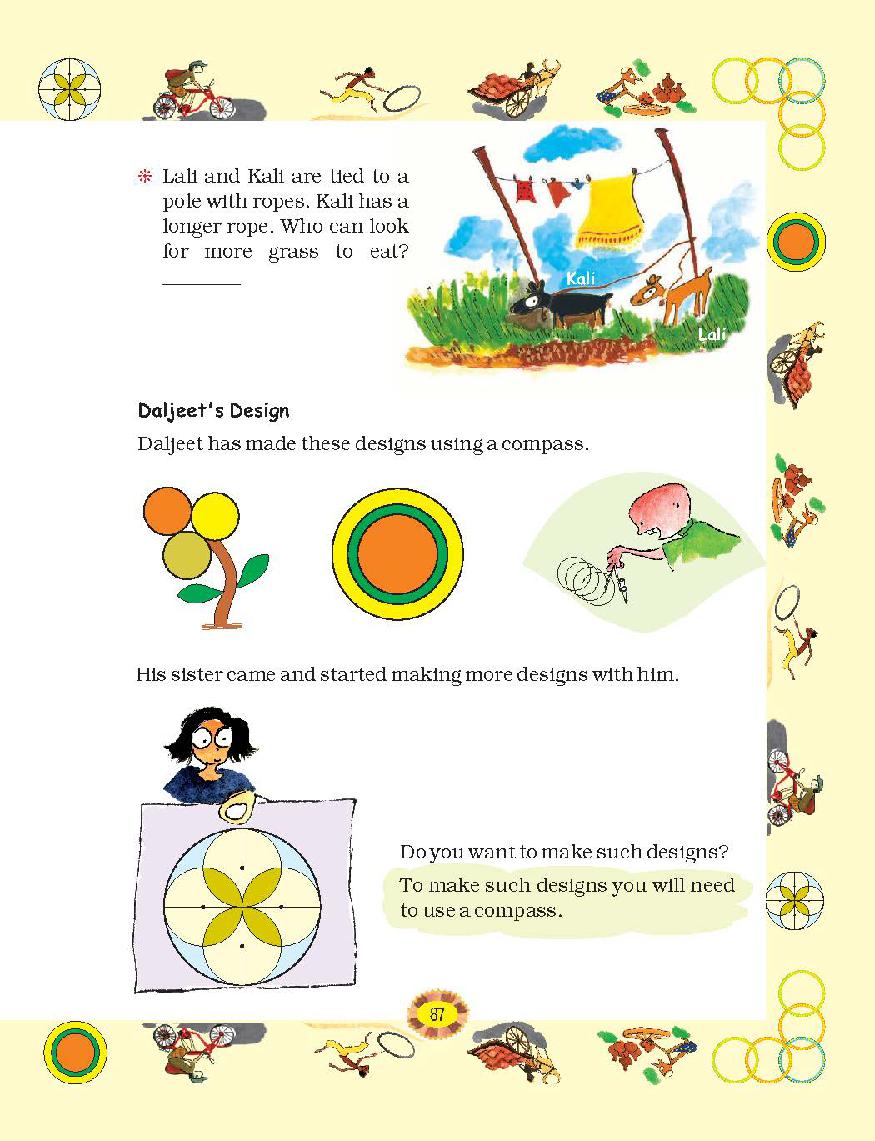 NCERT Book Class 4 Maths Chapter 8 Carts Wheels