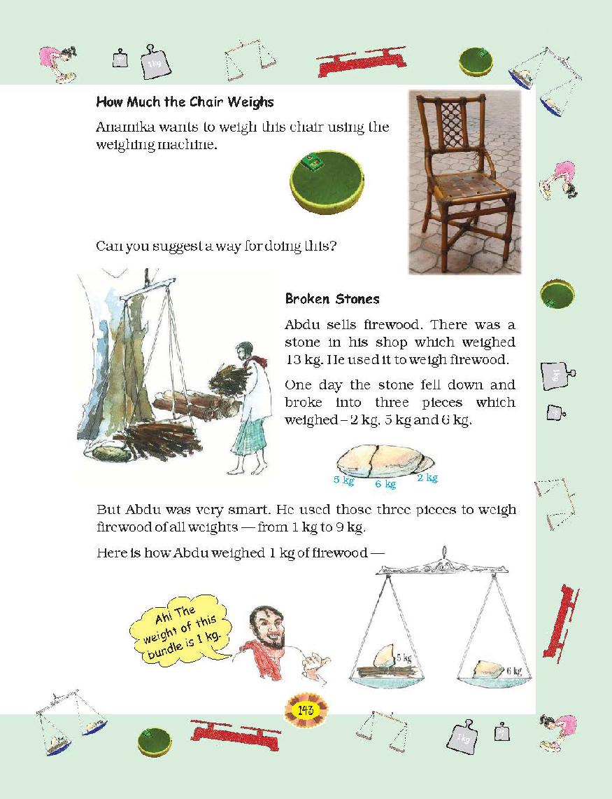 NCERT Book Class 4 Maths Chapter 12 How Heavy How Light NCERT Book Class 4 Maths Chapter 12 How Heavy How Light