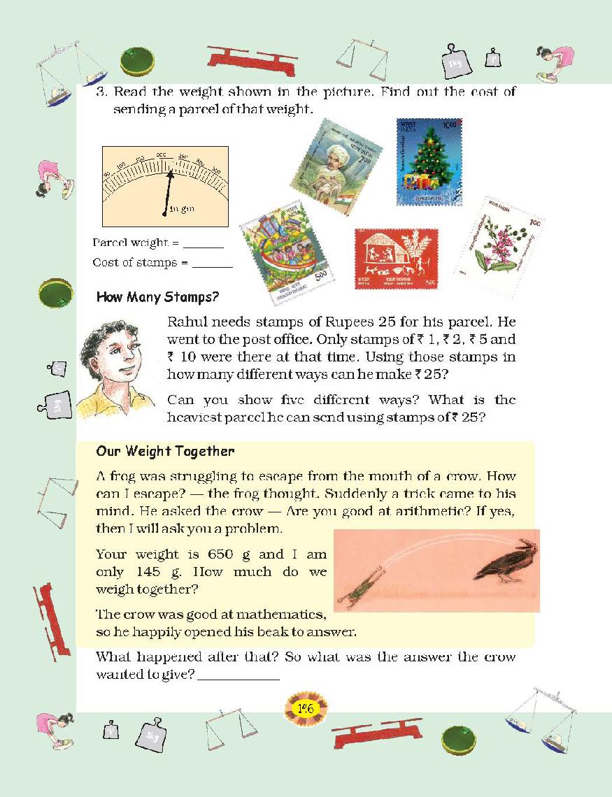 NCERT Book Class 4 Maths Chapter 12 How Heavy How Light NCERT Book Class 4 Maths Chapter 12 How Heavy How Light