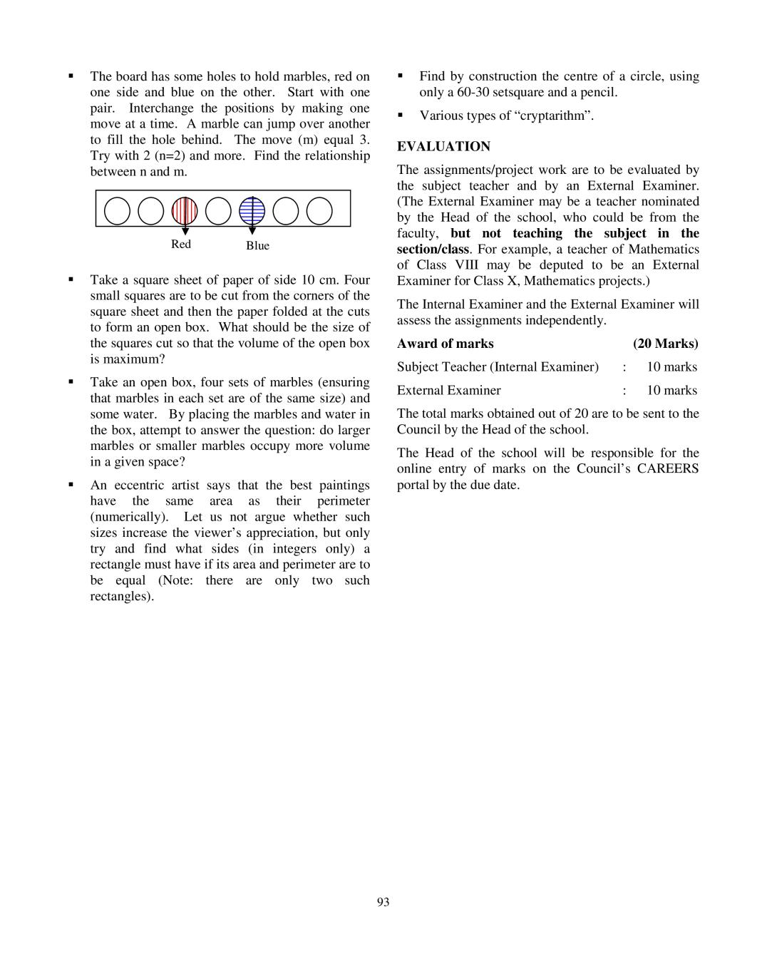 ICSE Mathematics Syllabus 2020 - 2021 for Class 9, Class 10 | AglaSem ...