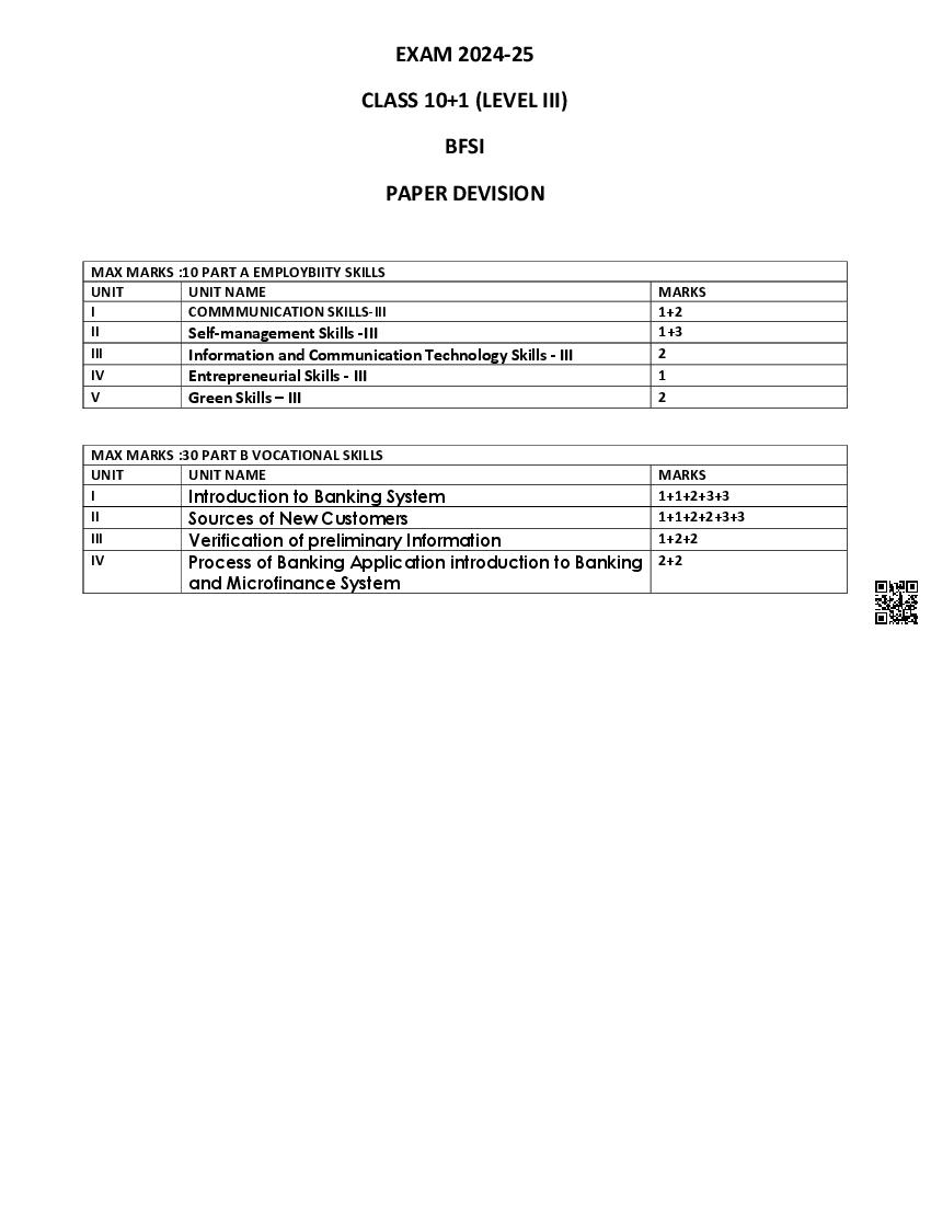 HP Board 11th BFSI Model Paper 2025 (PDF) – Download Here
