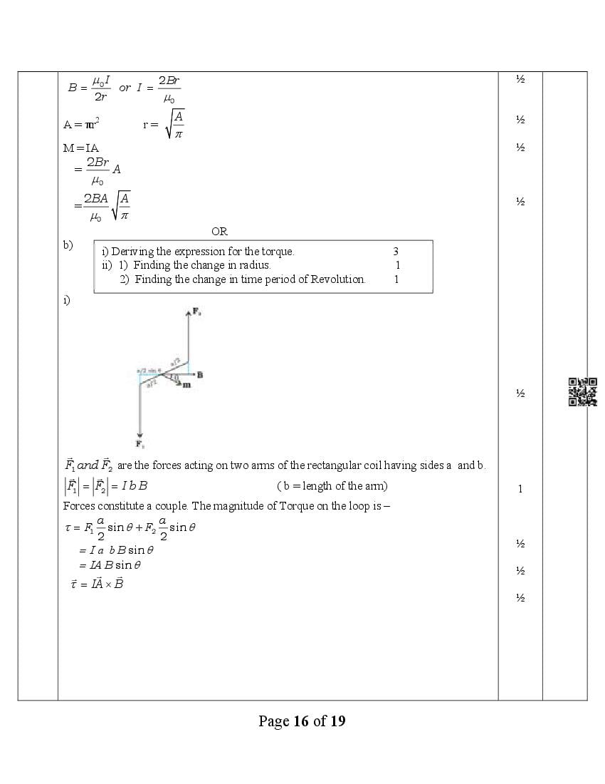 Class 12 Physics Question Paper 2025 (PDF) - Download 12th Std Annual ...