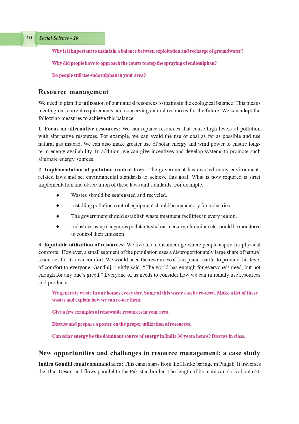 CGBSE Class 10th Social Science Book PDF in English Medium - Download ...
