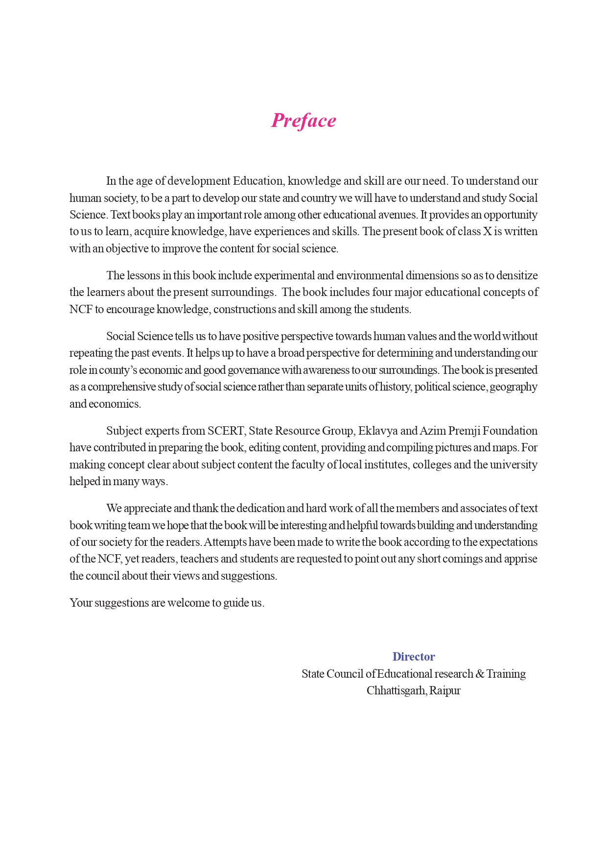 CGBSE Class 10th Social Science Book PDF in English Medium - Download ...