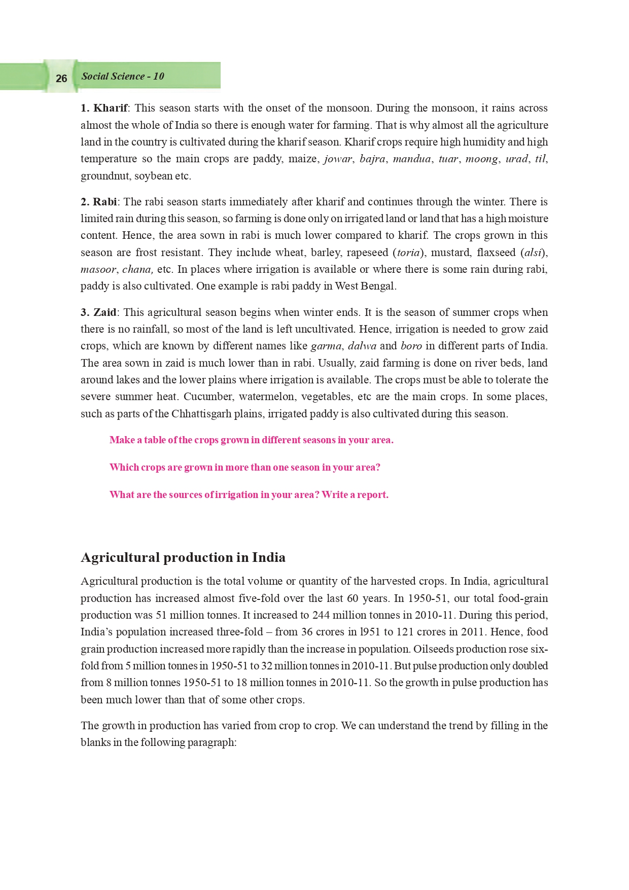 CGBSE Class 10th Social Science Book PDF in English Medium - Download ...