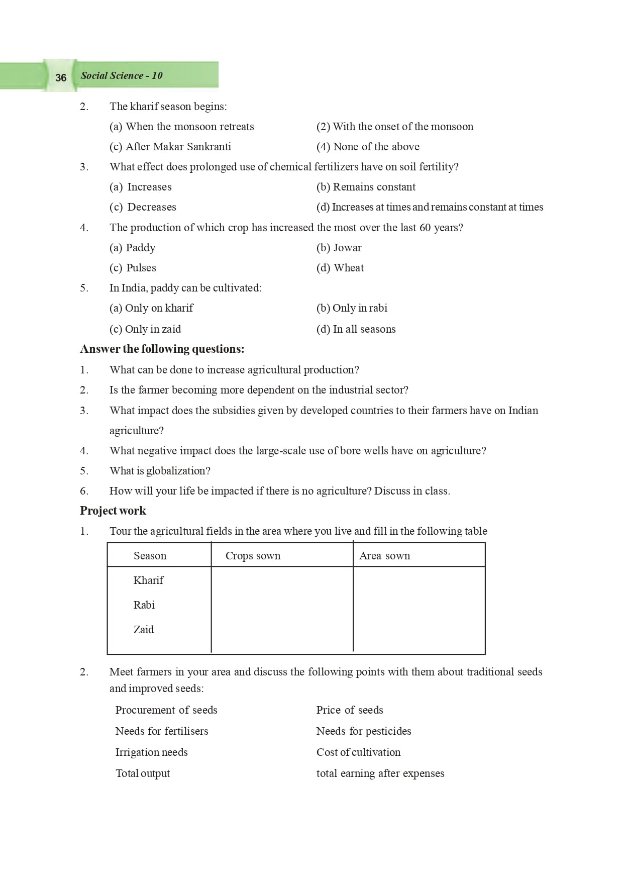 CGBSE Class 10th Social Science Book PDF in English Medium - Download ...