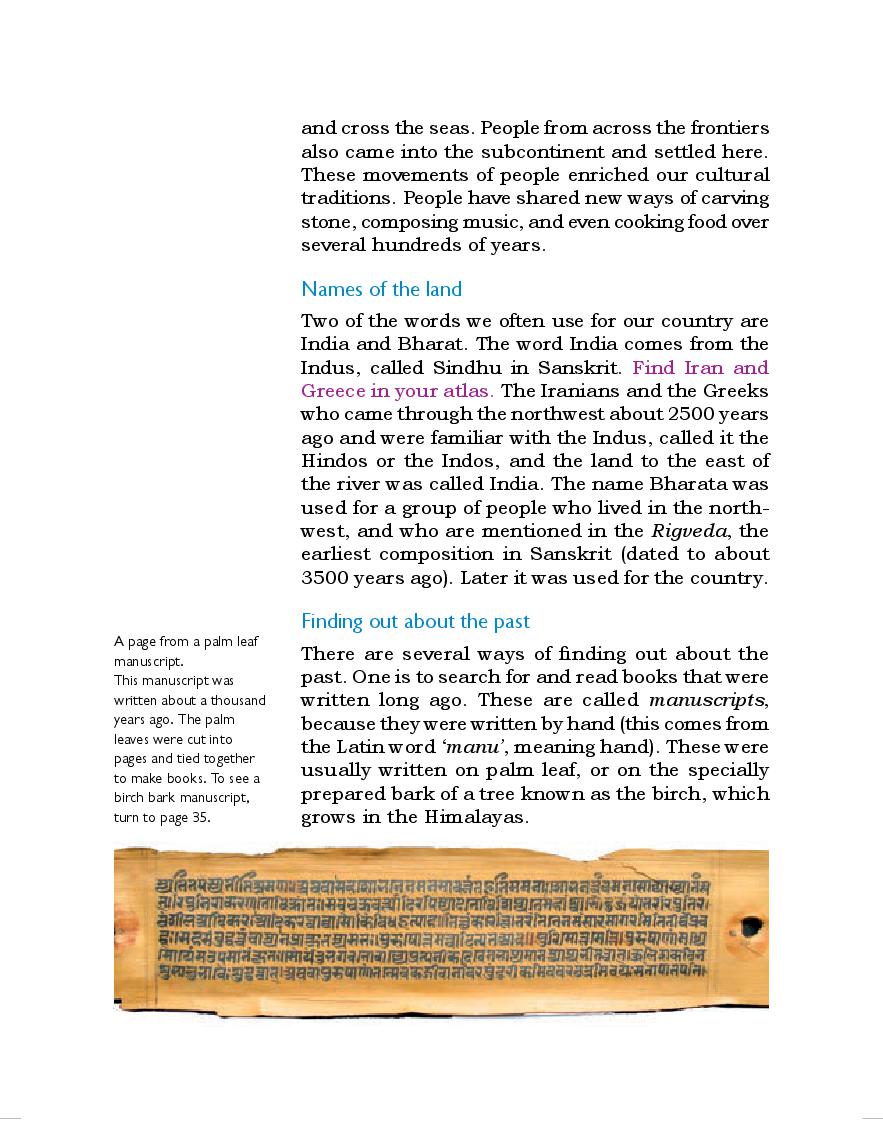 NCERT Book Class 6 Social Science Chapter 1 What Where How And When NCERT Book Class 6 Social Science Chapter 1 What Where How And When
