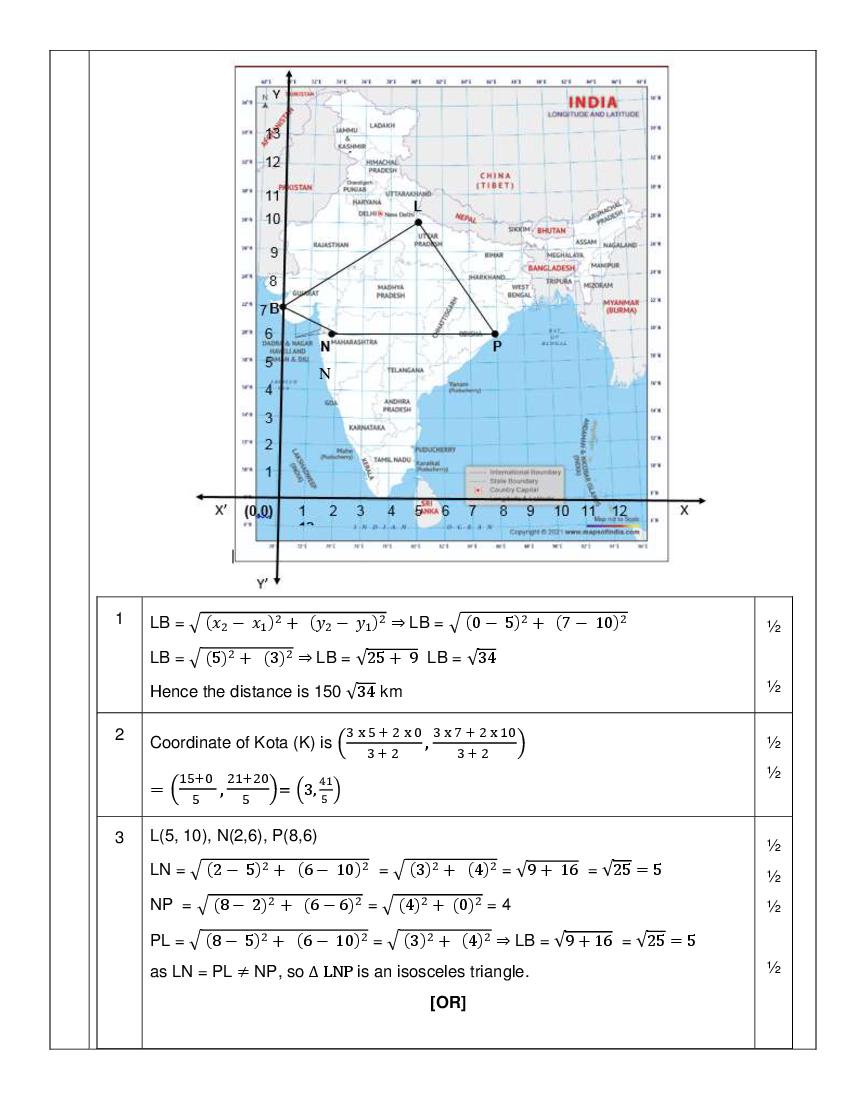 Maths Basic Sample Paper Class 10 2023 Solution CBSE Study Group
