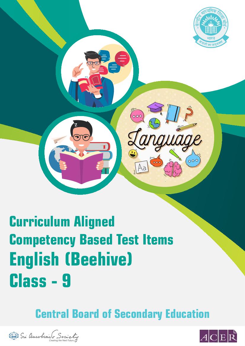 Competency Based Questions Class 9 English