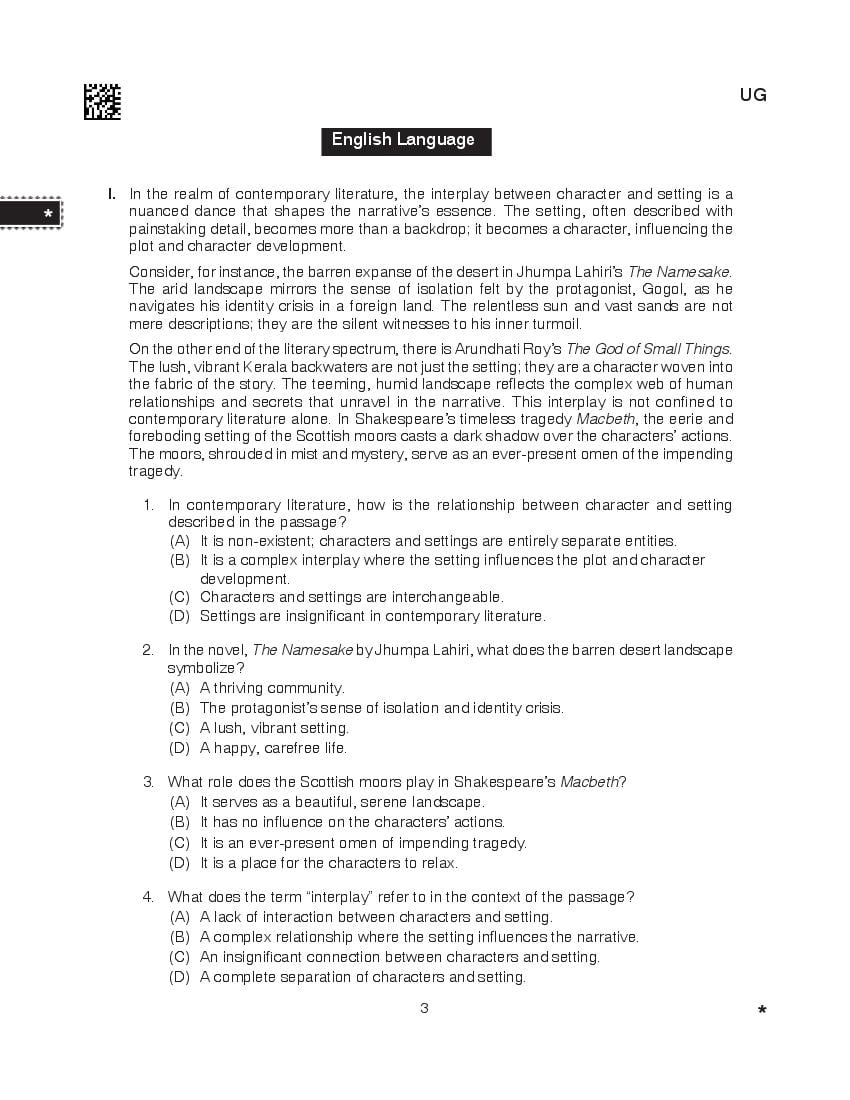 CLAT Question Paper 2024 Download Links: UG and PG Papers - AglaSem Admission