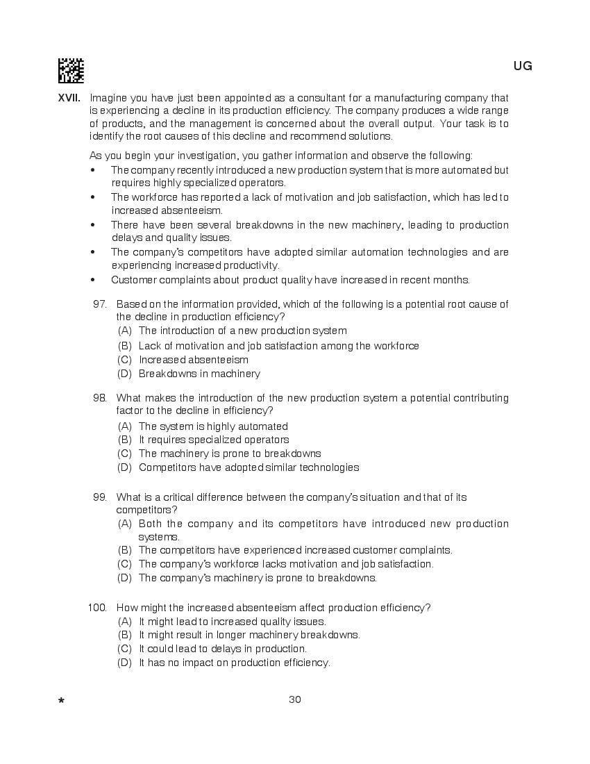 CLAT Question Paper 2024 Download Links: UG and PG Papers - AglaSem Admission