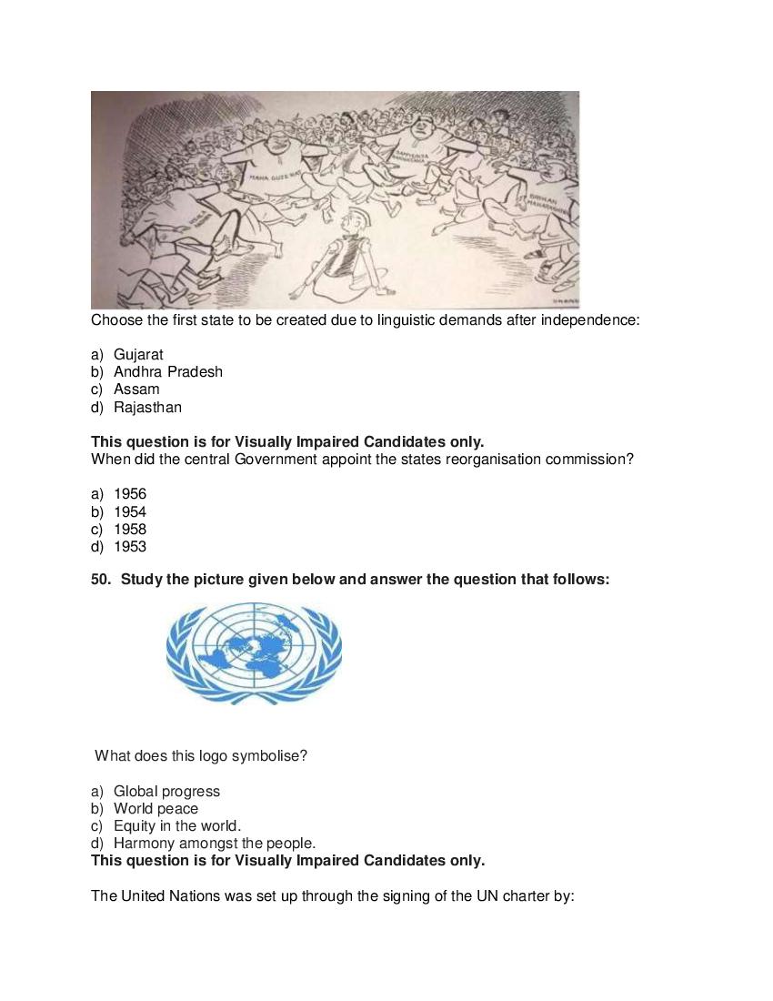 CBSE Sample Paper 2022 Class 12 Political Science - Term 1 PDF Download