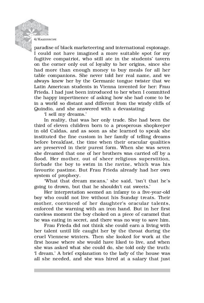 NCERT Book Class 12 English Chapter 1 I Sell My Dreams PDF 