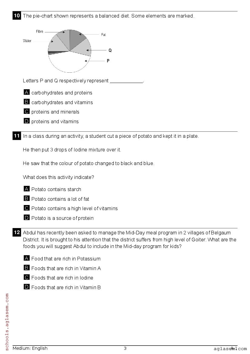 AP 7th Class FA1 Science Question Paper 2023 24 PDF Download Here