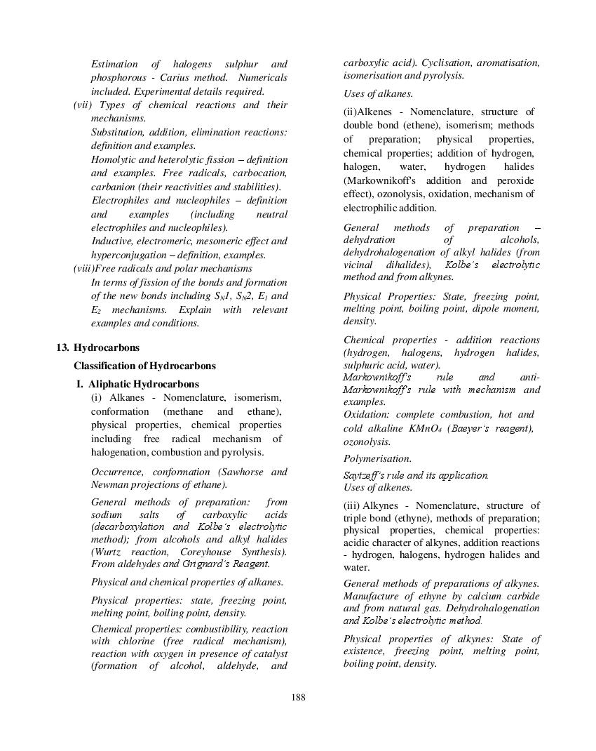 ISC Chemistry Syllabus 2022 for Class 11, Class 12 | AglaSem Schools