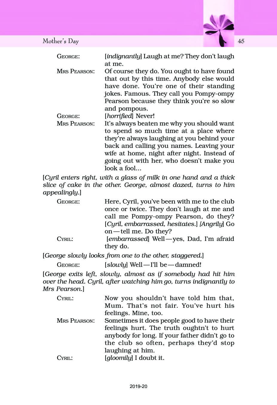 CBSE Class 11 English Snapshots Chapter 5 Mother s Day CBSE Study Group CBSE Class 11 English Snapshots Chapter 5 Mother s Day CBSE Study Group