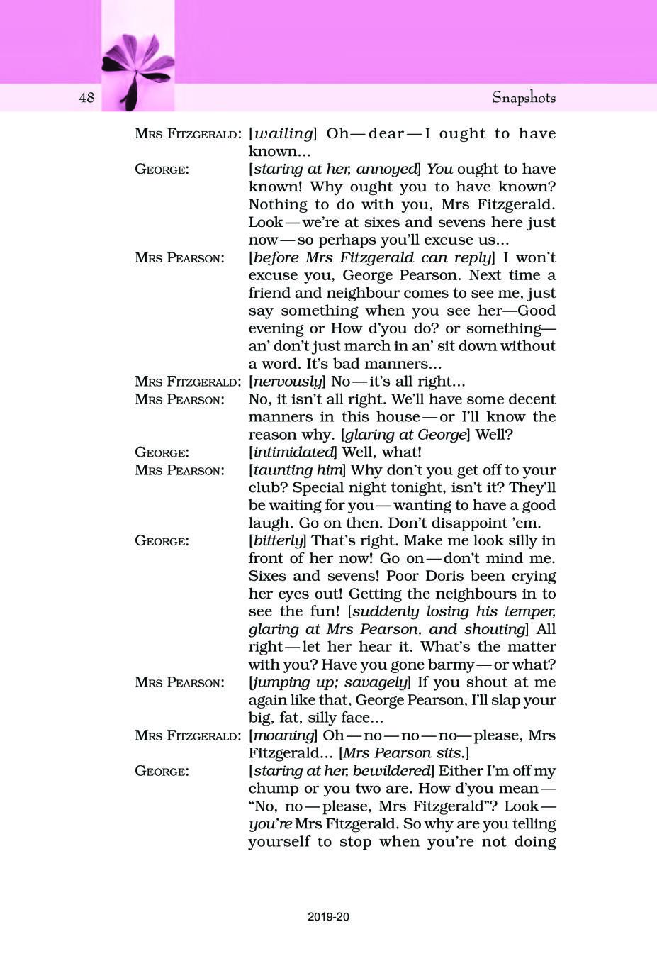 NCERT Book Class 11 English Chapter 5 Birth PDF NCERT Book Class 11 English Chapter 5 Birth PDF