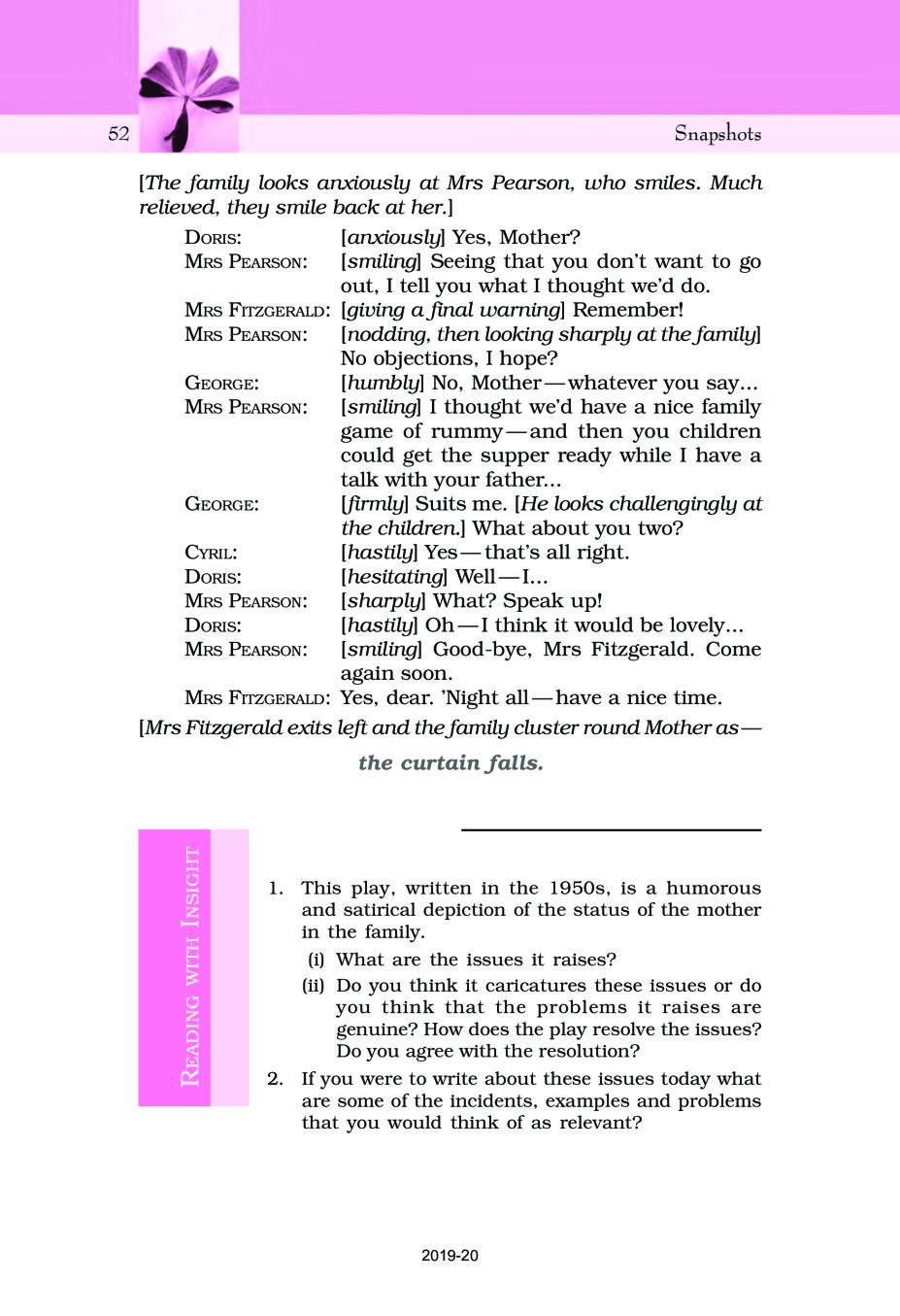 NCERT Book Class 11 English Chapter 5 Birth PDF NCERT Book Class 11 English Chapter 5 Birth PDF