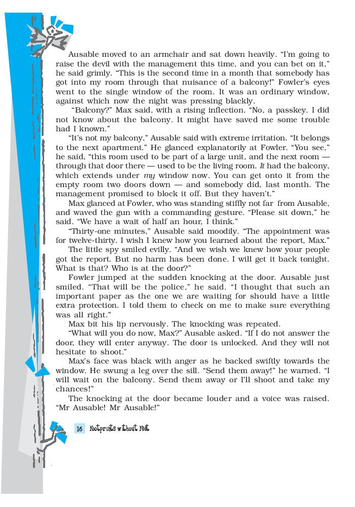 UP Board Book Class 10 English Foot Prints Without Feet Chapter 3 The UP Board Book Class 10 English Foot Prints Without Feet Chapter 3 The