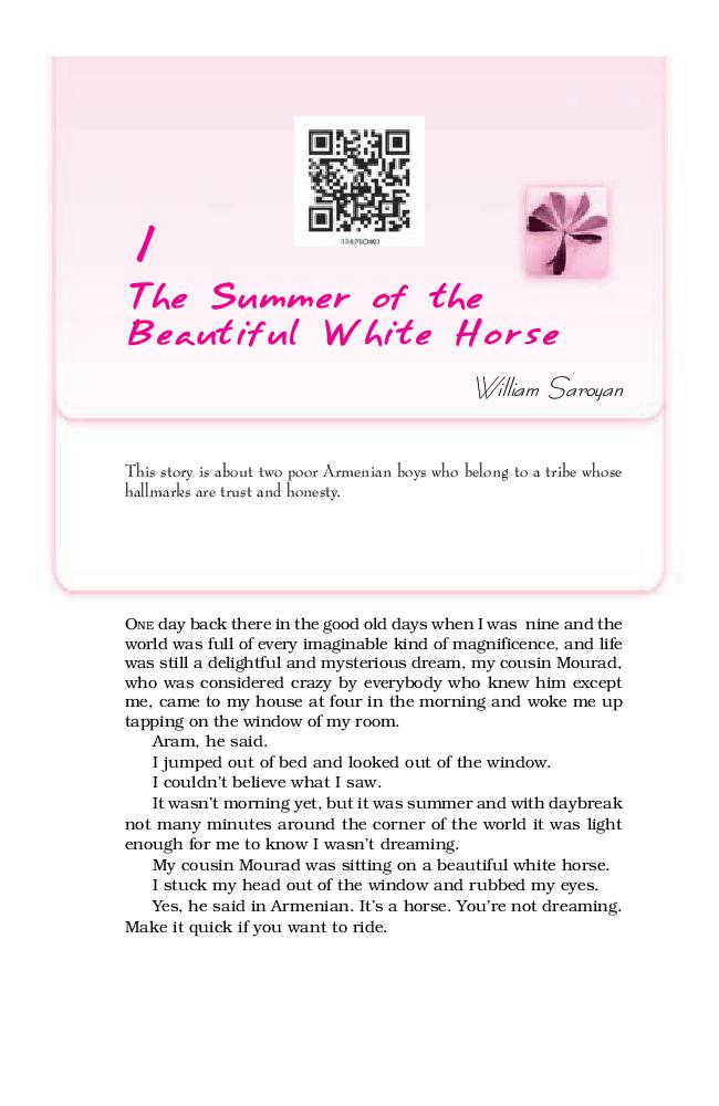 CBSE Class 11 English Snapshots Chapter 1 The Summer Of The Beautiful 