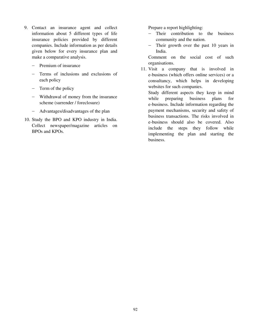 ISC Commerce Syllabus 2020 - 2021 for Class 11, Class 12 | AglaSem Schools