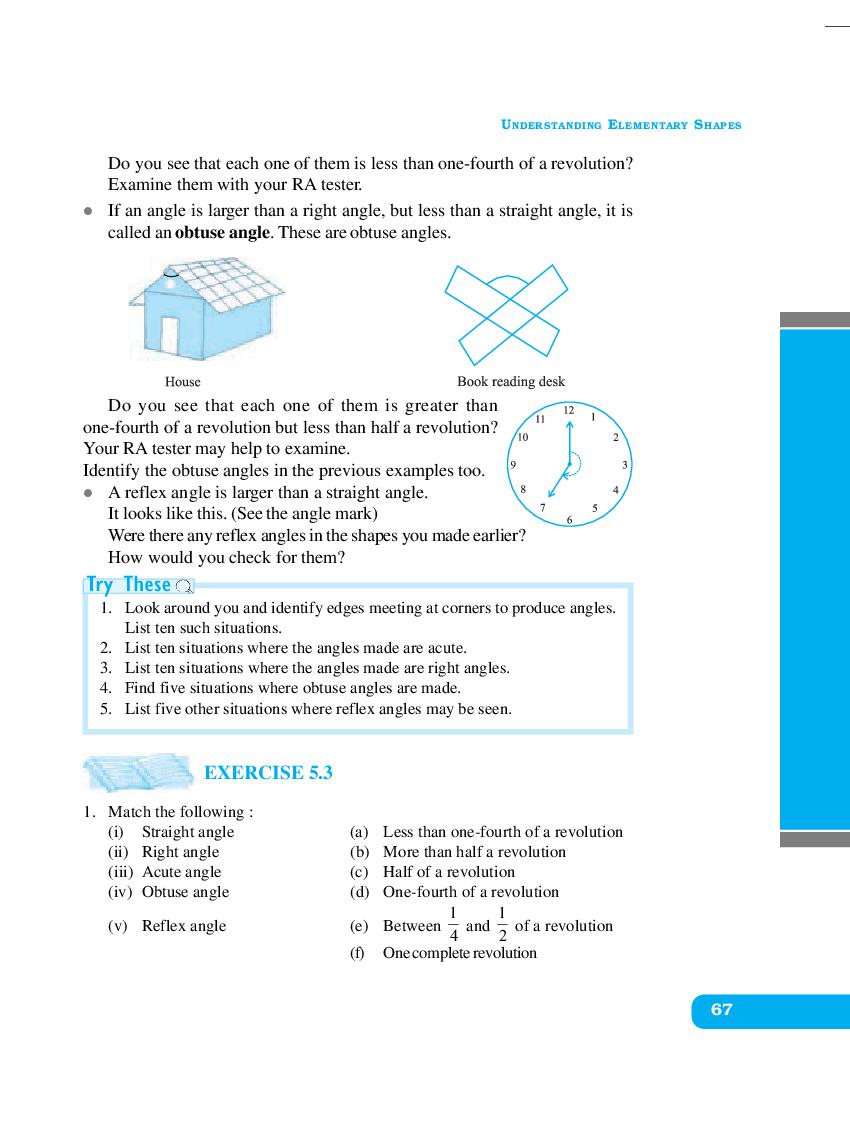 NCERT Book Class 6 Maths Chapter 5 Understanding Elementry Shapes NCERT Book Class 6 Maths Chapter 5 Understanding Elementry Shapes