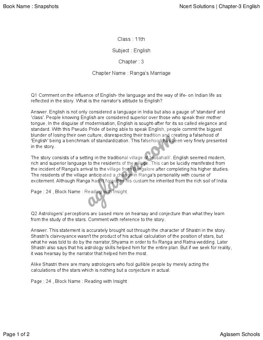 NCERT Solutions For Class 11 English Chapter Albert Einstein At School NCERT Solutions For Class 11 English Chapter Albert Einstein At School
