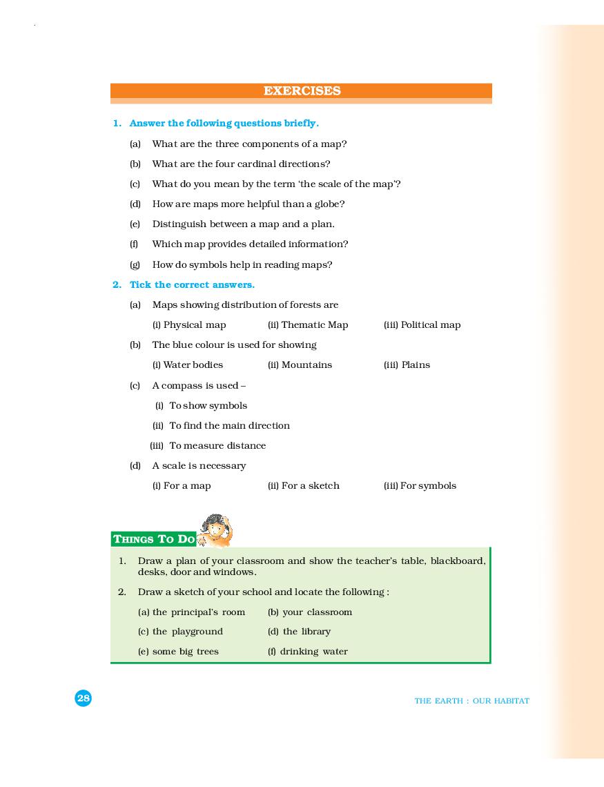NCERT Book Class 6 Social Science Chapter 4 Maps PDF AglaSem NCERT Book Class 6 Social Science Chapter 4 Maps PDF AglaSem