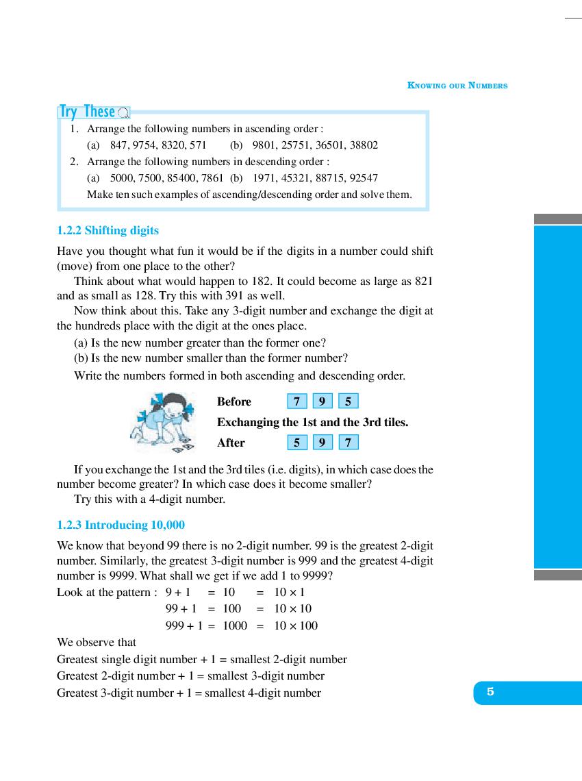 NCERT Book Class 6 Maths Chapter 1 Knowing Our Numbers AglaSem Schools