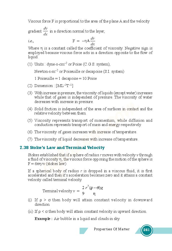 Class 11 Physics Notes for Matter (PDF) - Study Material - AglaSem