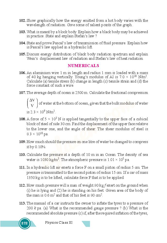 Class 11 Physics Notes for Matter (PDF) - Study Material - AglaSem
