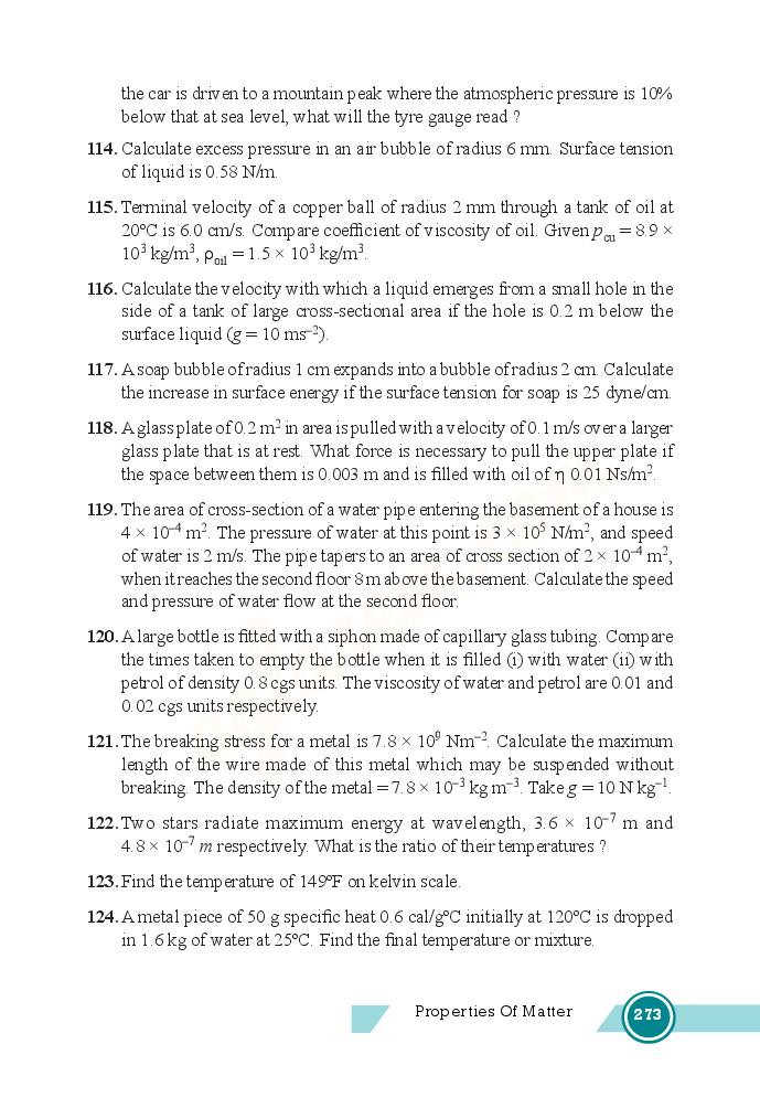Class 11 Physics Notes for Matter (PDF) - Study Material - AglaSem