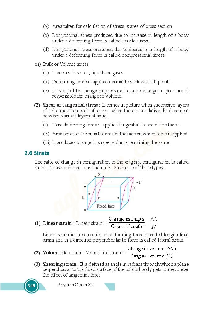 Class 11 Physics Notes for Matter (PDF) - Study Material - AglaSem