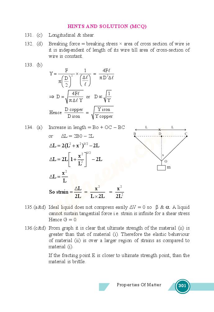 Class 11 Physics Notes for Matter (PDF) - Study Material - AglaSem