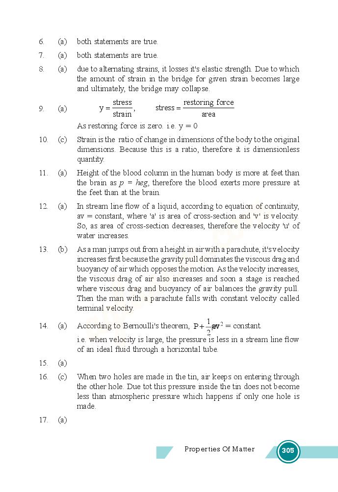 Class 11 Physics Notes for Matter (PDF) - Study Material - AglaSem
