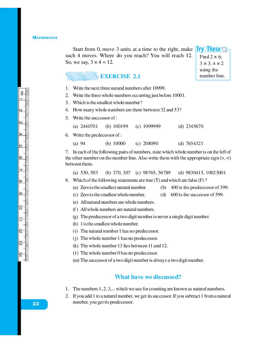 CBSE Class 6 Maths Chapter 2 Whole Numbers CBSE Study Group