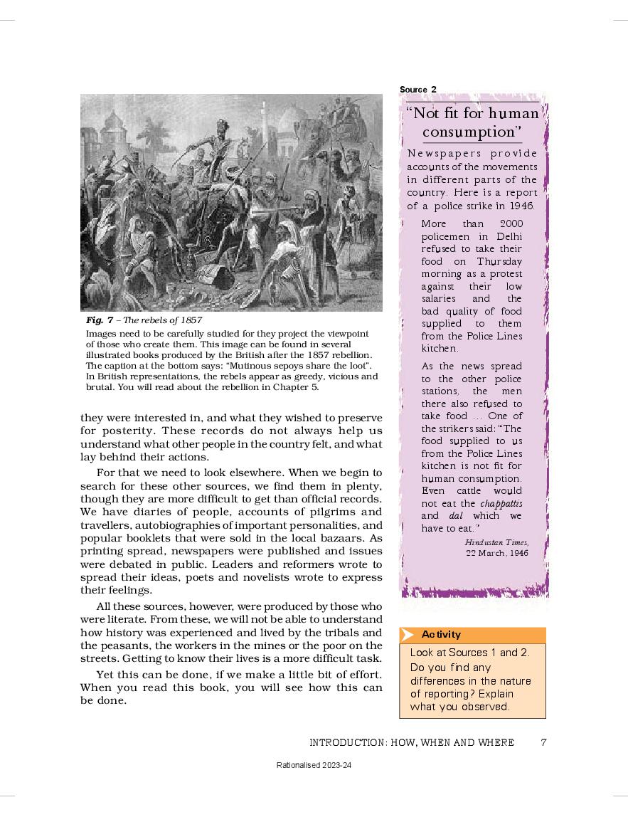 NCERT Book Class 8 Social Science History Chapter 1 How When And