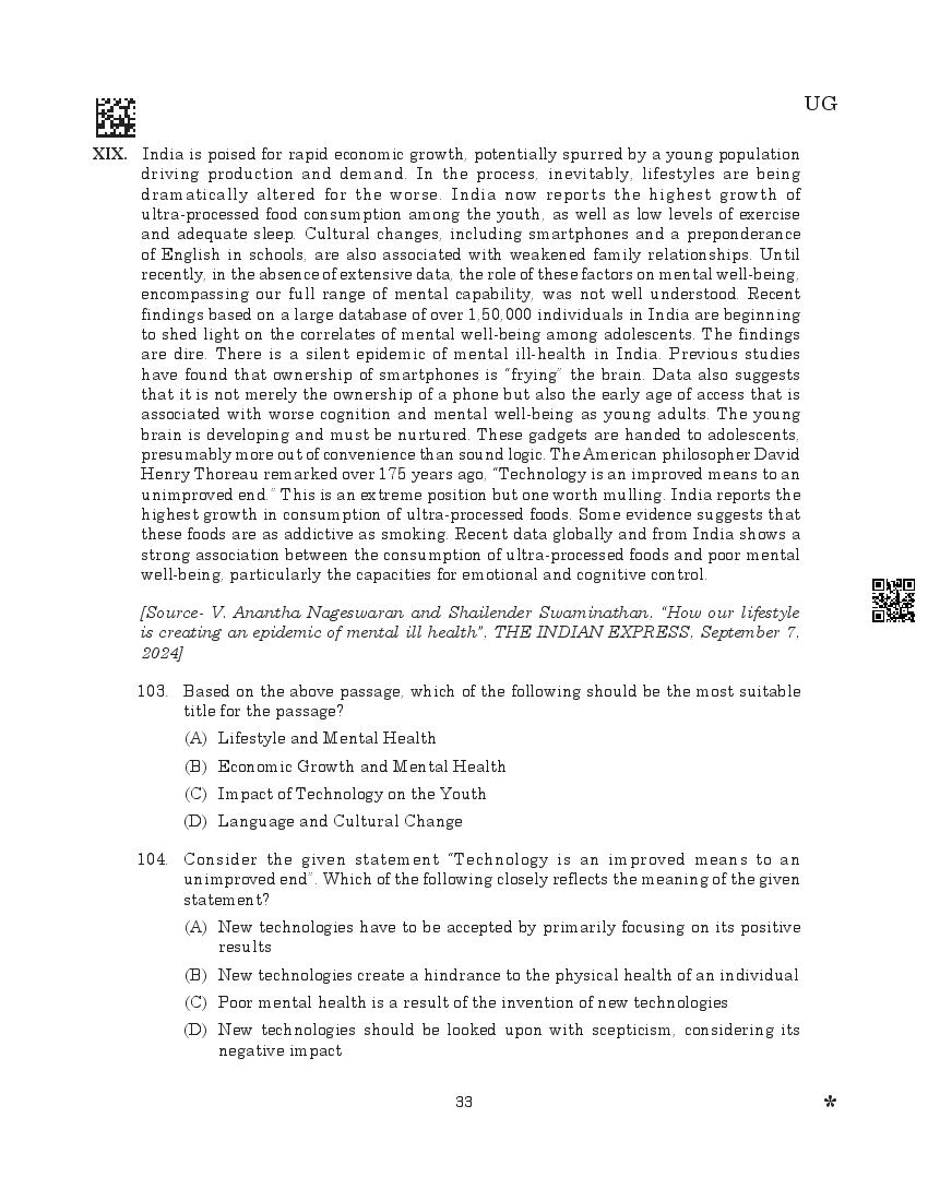 CLAT Question Paper 2025 Download Links: UG and PG Papers - AglaSem Admission