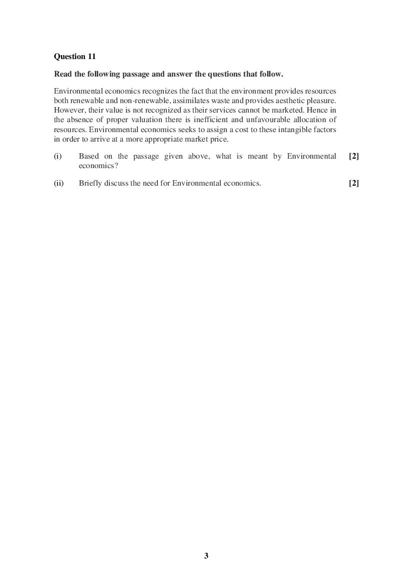 ISC Class 12 Sample Paper 2022 – Environmental Science Specimen ... ISC Class 12 Sample Paper 2022 – Environmental Science Specimen ...