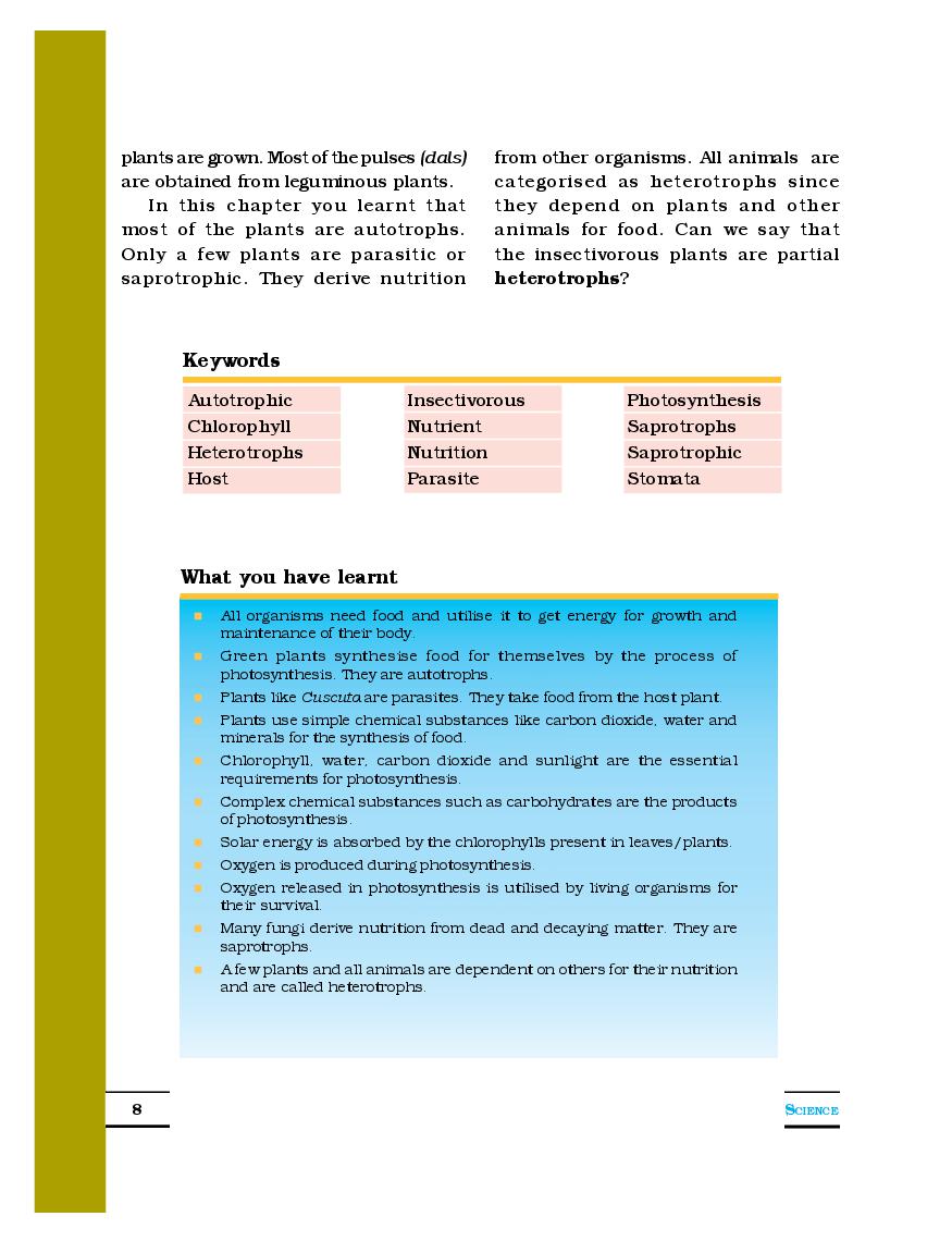 NCERT Book Class 7 Science Chapter 1 Nutrition In Plants AglaSem Schools