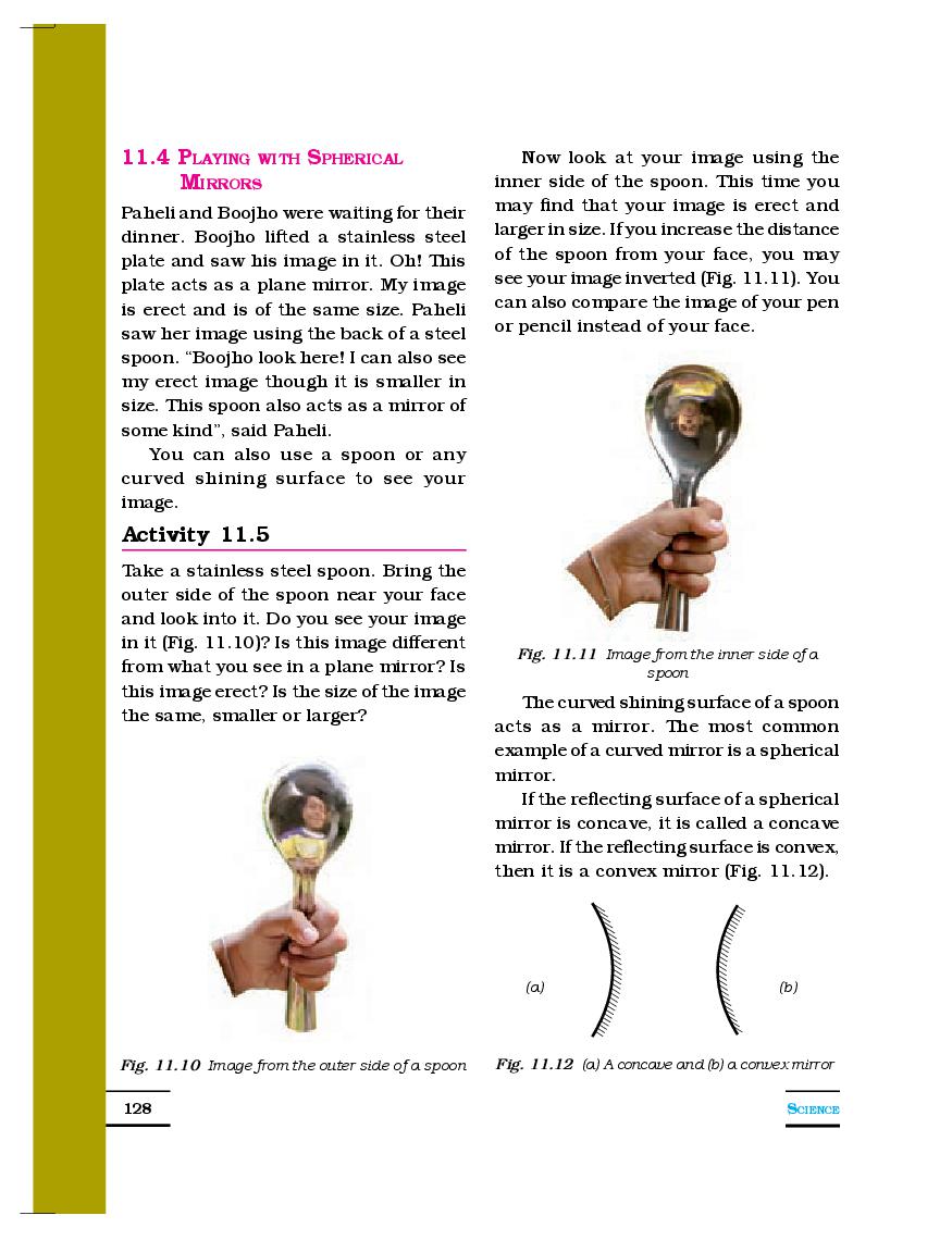 NCERT Book Class 7 Science Chapter 11 Light 2024 25 Session NCERT Book Class 7 Science Chapter 11 Light 2024 25 Session