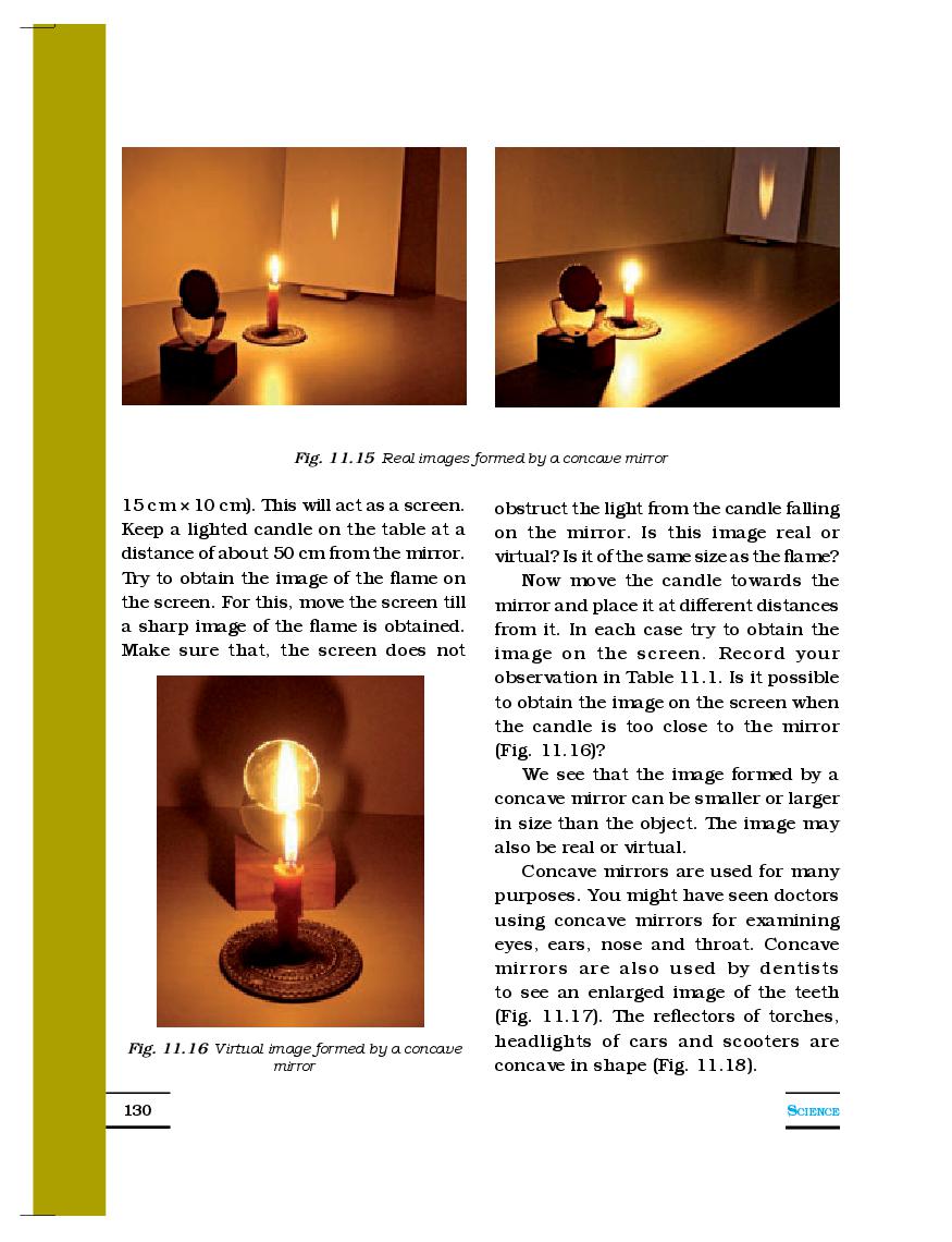 NCERT Book Class 7 Science Chapter 11 Light 2024 25 Session 