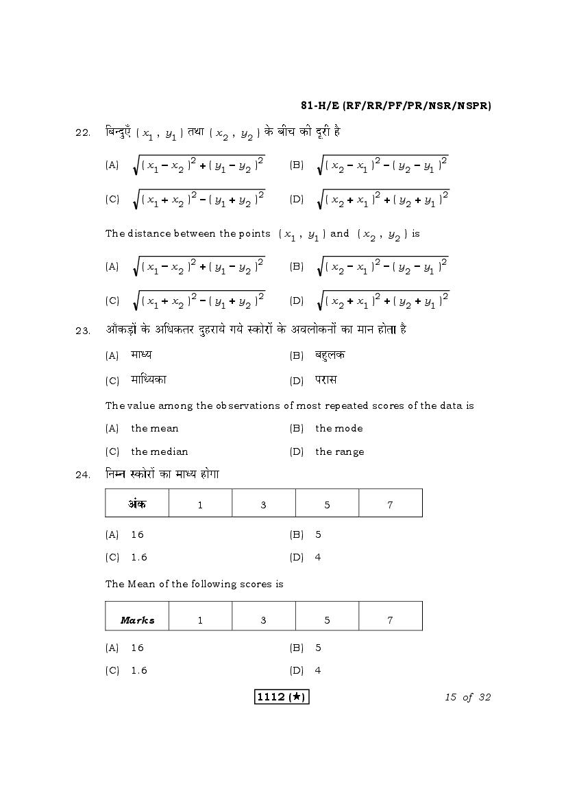 Karnataka SSLC Solved Question Paper of Maths 2021, 2020
