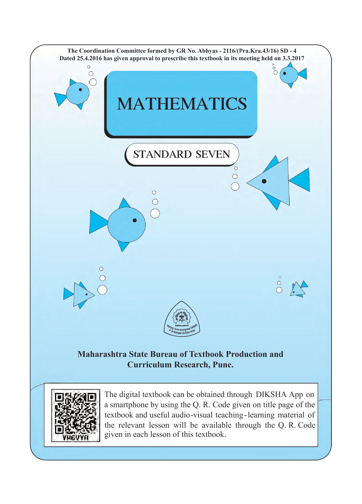 Maharashtra Board 7th Standard Maths Book PDF 