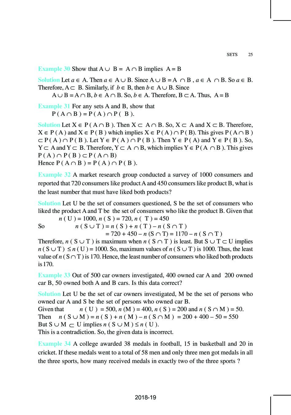 NCERT Book Class 11 Maths Chapter 1 Sets
