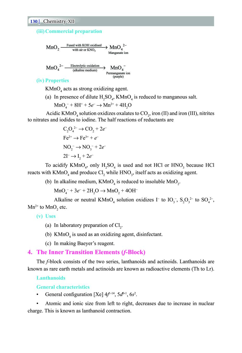 D And F Block Elements Class 12 Notes Pdf D एव F ब ल क क तत व क