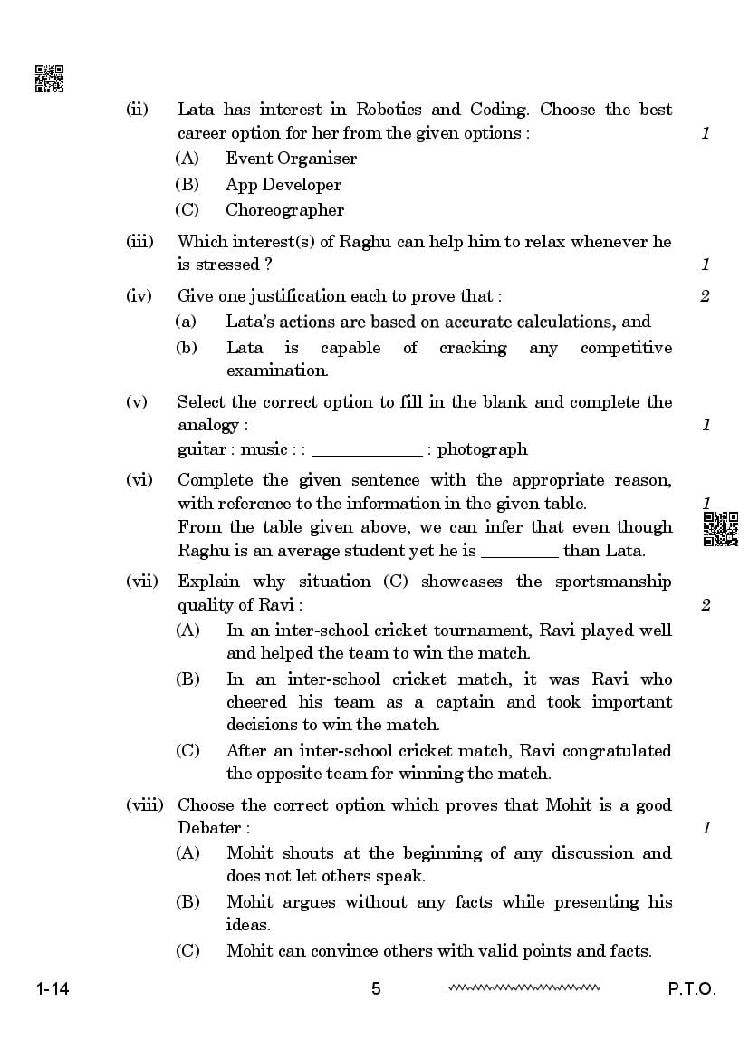 CBSE Class 10 English Communicative Question Paper 2024 (PDF ...